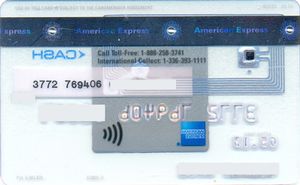 Bank Card: American Express transparent CASH (American Express, United ...