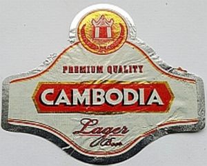 Drink Label: Cambodia Lager Beer (Khmer Brewery Ltd., CambodiaCol:KH ...