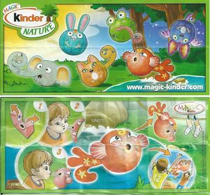 Meal Toy: Fish (Kinder Surprise, Europe) (Kinder - Nature - Inflatable ...
