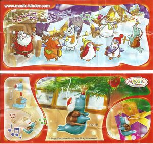 Meal Toy: Seal (Kinder Surprise, Europe) (Kinder - Christmas / Noel ...