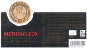 Drink Label: Methymnaeos 2013, Organic Red Dry Wine (Lambrou I ...