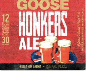Drink Label: Honkers Ale (Goose Island Beer Co., United States of ...
