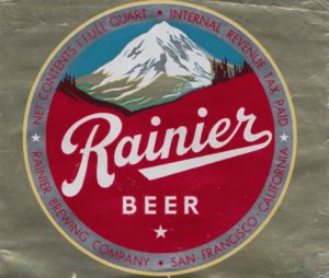 Drink Label: Rainier (Rainier Brewing Company, United States of ...