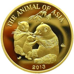 Coin: 50 Won (Three Giant Panda) (Korea, North(1995~Today - Numismatic ...