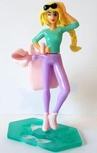 Meal Toy: Barbie Girl Sunglasses (Kinder Surprise, Europe(Kinder - Barbie) Col:SD576