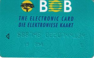 Bank Card: The Electronic Card BOB (First National Bank, South ...