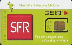 Phonecard: MTM - Abonnement (SFR Mayotte, Mayotte(SFR Mayotte - GSM ...