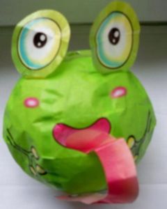 Meal Toy: Frog (Kinder Surprise, Europe) (Kinder - Inflatable animals ...