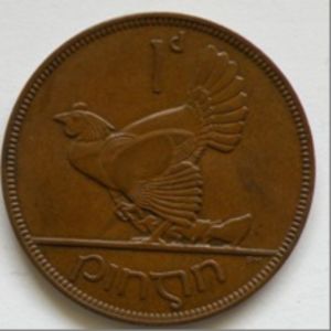 Coin: 1 Penny (Saorstát Éireann) (Ireland(1928~1937 - Saorstát Éireann ...