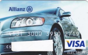 Bank Card: Allianz (Allianz Bank, Hungary) Col:HU-VE-0020