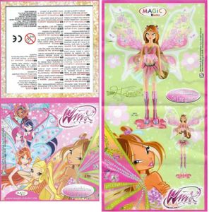 Meal Toy: Flora (Kinder Surprise, Europe) (Maxi - Winx Club) Col:DE-3-62