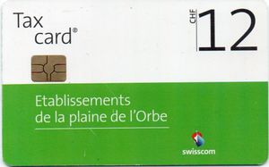 Telefonkarte: Etablissements de la plaine de l'Orbe (Swisscom, Schweiz ...