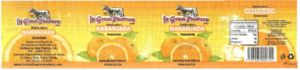 Drink Label: La Gran Pastora Naranjada (Lacteos La Gran Pastora, C.A ...