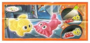 Meal Toy: Yellow Leprechaun, Red Devil (Kinder Surprise, Europe ...