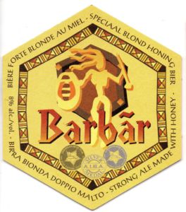 Beer Coaster: Barbar (Brouwerij Lefebvre, BelgiumCol:BE-003641