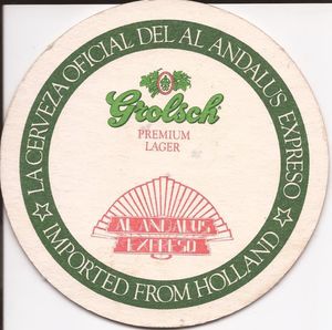 Beer Coaster: Grolsch (Grolsch, Netherlands(Grolsch - Spain) Col:NL-001942