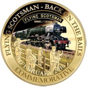 Decoration: Flying Scotsman 'Icon Of Steam' Back on the Rails -Gold ...