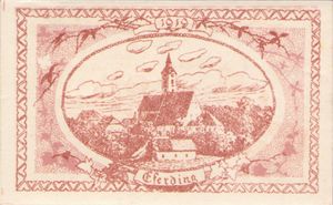Banknote: 20 Heller (Austrian Notgeld(Eferding) Jak:152-IIIb-20