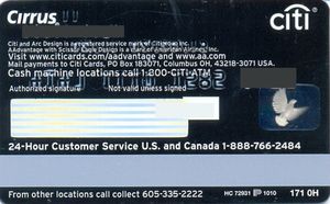 Bank Card: Aadvantage citi VISA Signature US (Citibank, United States ...