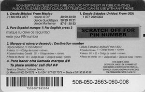 Tarjeta Telefónica: Global Phone Card (Remote Memory Mexico, México ...