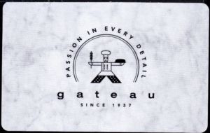 Gift Card: Passion in every detail (Gateau, Sweden(Rsturantes) Col:S ...