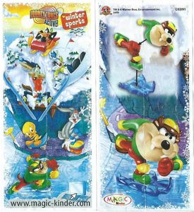 Meal Toy: Taz (Kinder Surprise, Europe) (Kinder - Looney Tunes Active ...
