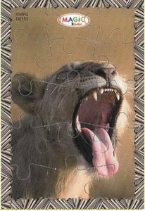 Meal Toy: Lion (Kinder Surprise, Europe(Kinder - Game - Puzzles animals ...