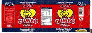 Drink Label: Kola Dumbo (Distribuidora Terepaima, C.A., VenezuelaCol:VE ...