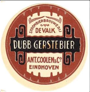Drink Label: De Valk Dubb. GersteBier (Stoom-bierbrouwerij De Valk ...