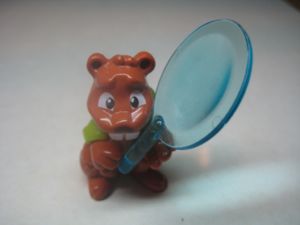 Meal Toy: Squirrel with magnifying glass (Kinder Surprise, Europe) (Joy ...