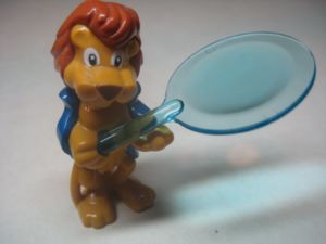 Brindes Infantis: Lion with magnifying glass (Surpresa do Kinder Ovo ...