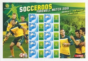 Stamp: Socceroos Farewell Match 2010 (Australia(FIFA World Cup 2006 ...