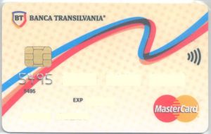 Bank Card: Transilvania Bank (Banca Transilvania, RomaniaCol:RO-MC-0236.01