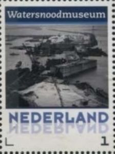 Stamp: Flood disaster museum (Netherlands: Personalized stamps(Flood ...