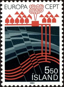 Stamp: Inventions (Iceland(Europa (C.E.P.T.) 1983 - Great Achievements ...
