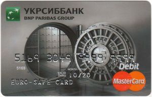 Bank Card: MasterCard Debit (Ukrsibbank, UkraineCol:UA-MC-0470.01