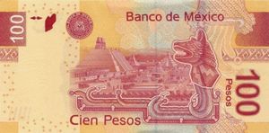 Banknote: 100 Pesos (Mexico(2004-2022 Issue) Wor:P-124i.4