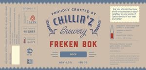 Drink Label: Freken Bok (Chillin'z Brewery, RussiaCol:RU-BEER-003428