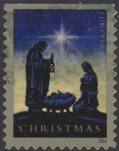 Stamp: Nativity Scene (United States of America(Christmas 2016) Mi:US ...