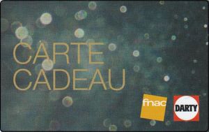 Gift Card: Fnac Darty (Fnac.Com, France) (Fnac Darty) Col:FR-FnacDarty-001a