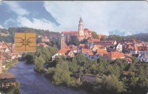 Karta: Castle Český Krumlov (SPT Telecom, Česká republika(Série C ...