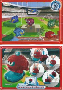 Meal Toy: Red (Kinder Surprise, Europe(Kinder - The fleas) Col:NV070