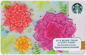 Gift Card: Spring Flowers (Starbucks, United States of America ...