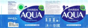Drink Label: AQUA Still (Darida, BelarusCol:BY-WATER-000013