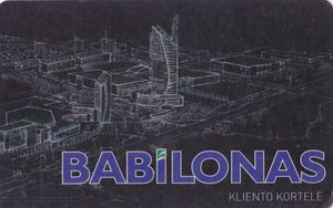 Functional Card: Babilonas (Shops - Supermarkets, Lithuania(Babilonas ...