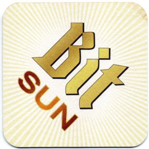 Beer Coaster: Bit Sun (Bitburger Brauerei, Germany, Federal Republic ...