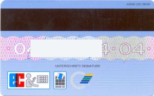 Bank Card: Deutsche Bank EC - Maestro 04 (Deutsche Bank, Germany ...