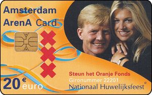 Tarjeta Funcional: Maxima and Willem Alexander in Arena (Amsterdam ...