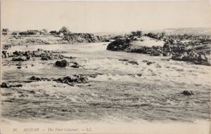 Postcard: Aswan - The First Cataract (Egypt(Aswan) Col:EG-000184