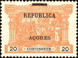 Stamp: Vasco da Gama (Azores(Vasco Da Gama) Mi:PT-AZ 147,Sn:PT-AZ 151 ...